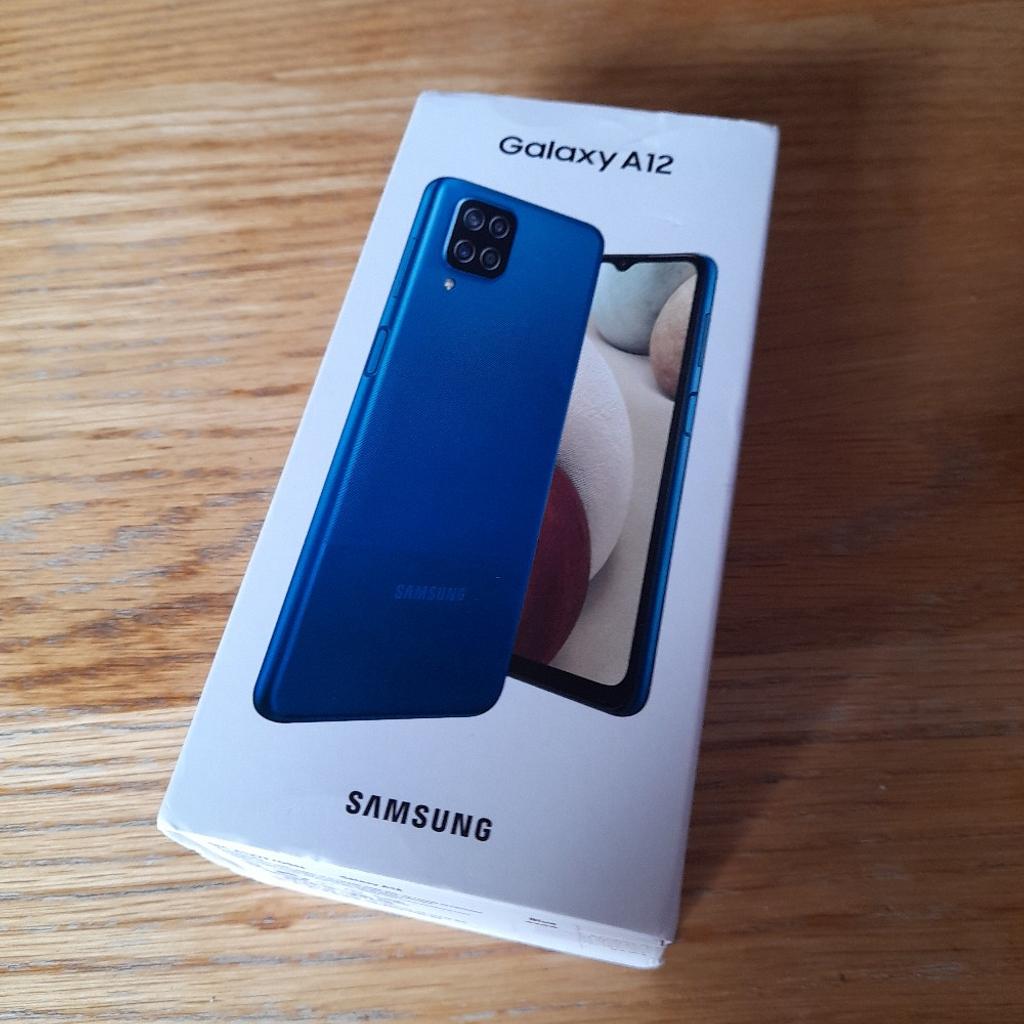 Samsung Galaxy A12 Blue in South Staffordshire for £99.00 for sale | Shpock