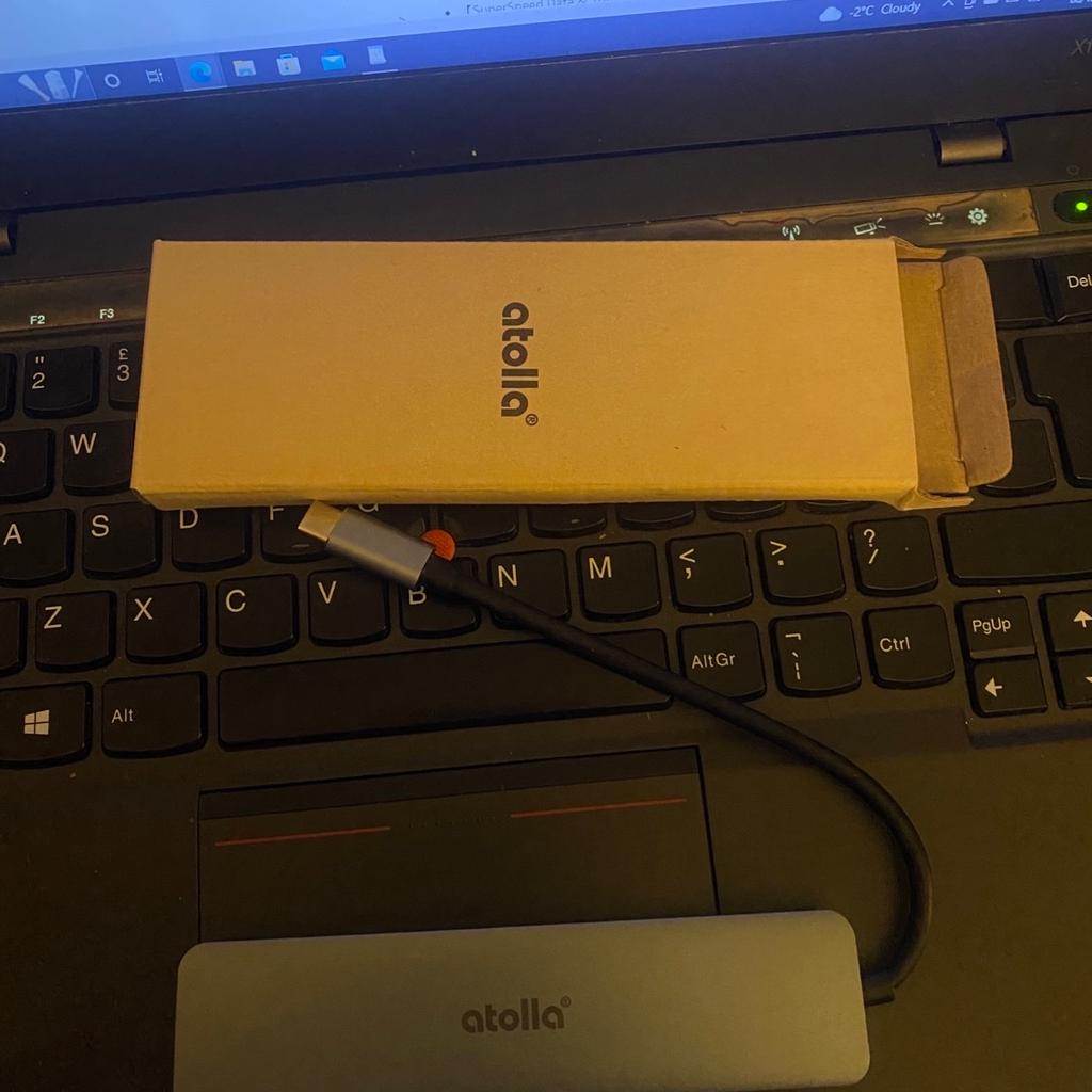 USB C Hub, atolla 7-in-1 Type C Hub (New) in CR0 Croydon for £10.00 for ...