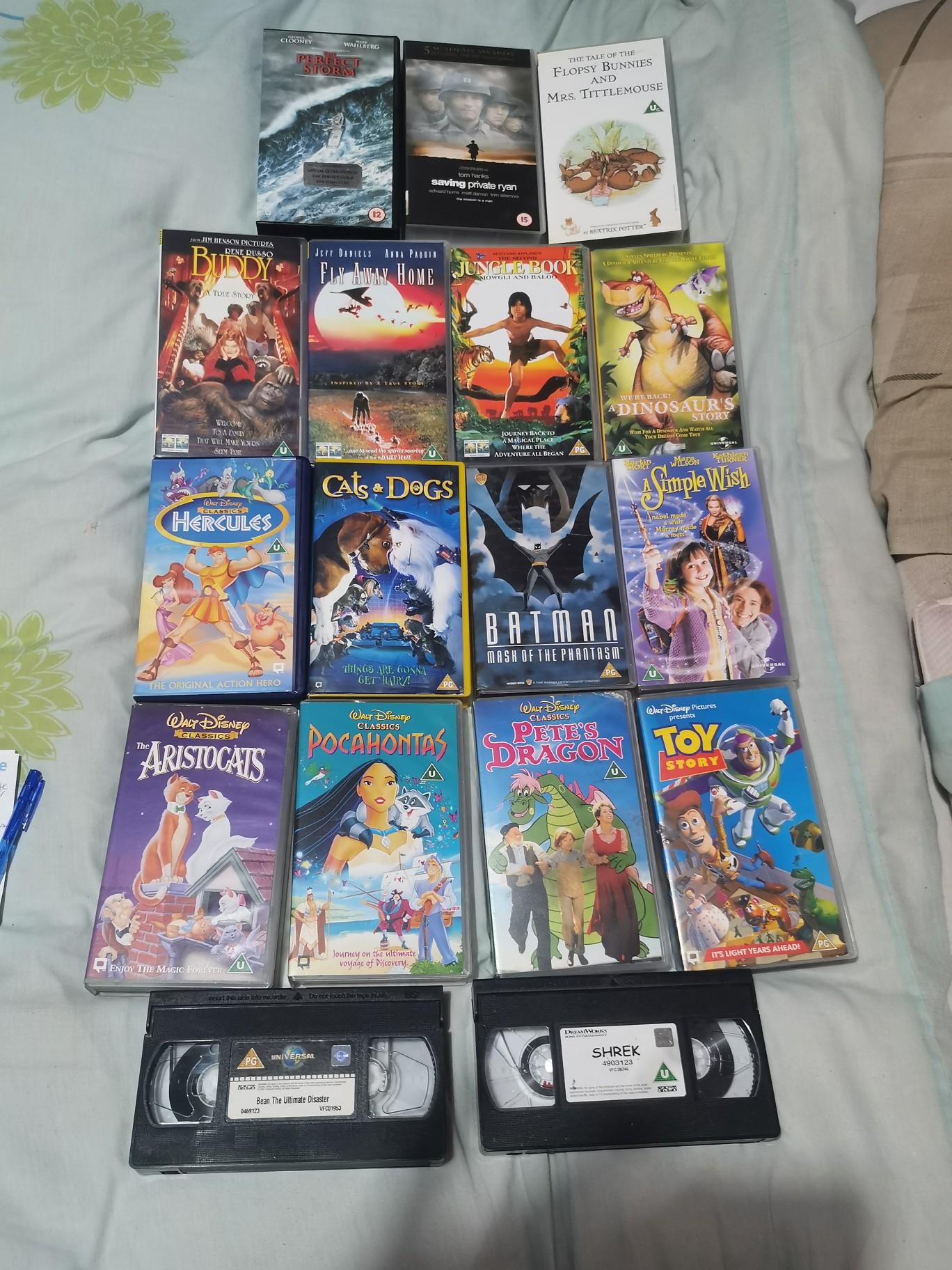 Walt Disney VHS Classic Films & others x 21 in B24 Birmingham for £4.99 ...