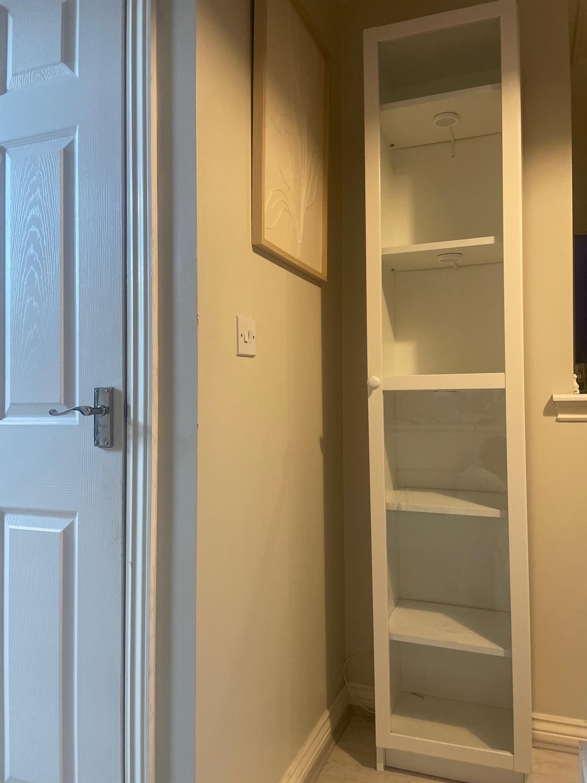 Billy bookcase/Oxburg glass door with lights in B69 Sandwell für 50,00 ...