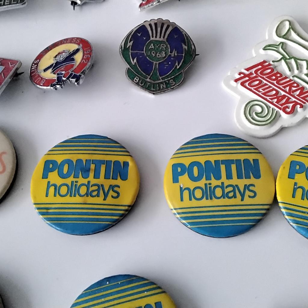 vintage butlins pontins badges holiday in B26 Birmingham für 95,00 ...