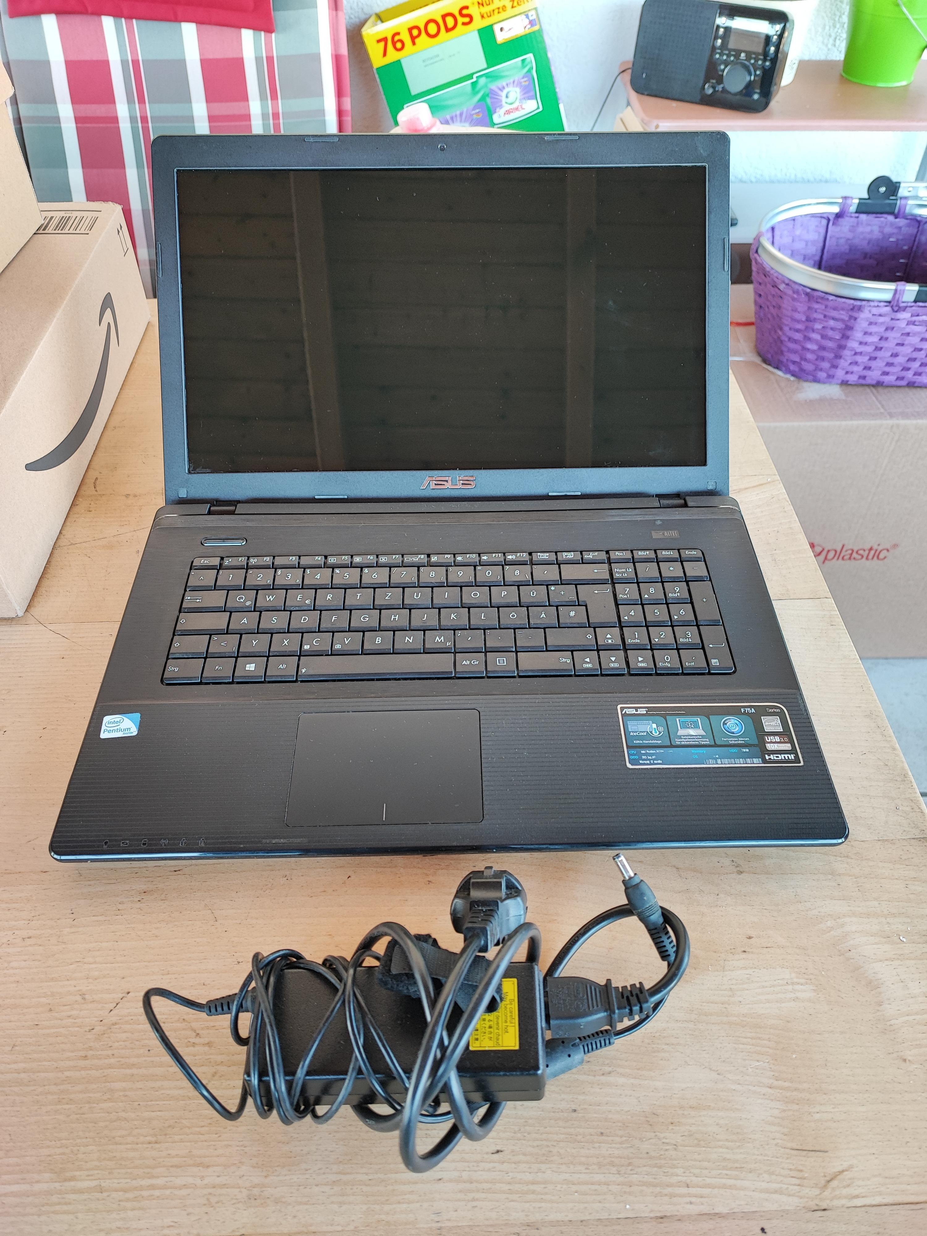 ASUS Laptop mit Intel Pentium 2020M 2,4GHz in 75203 Königsbach-Stein ...