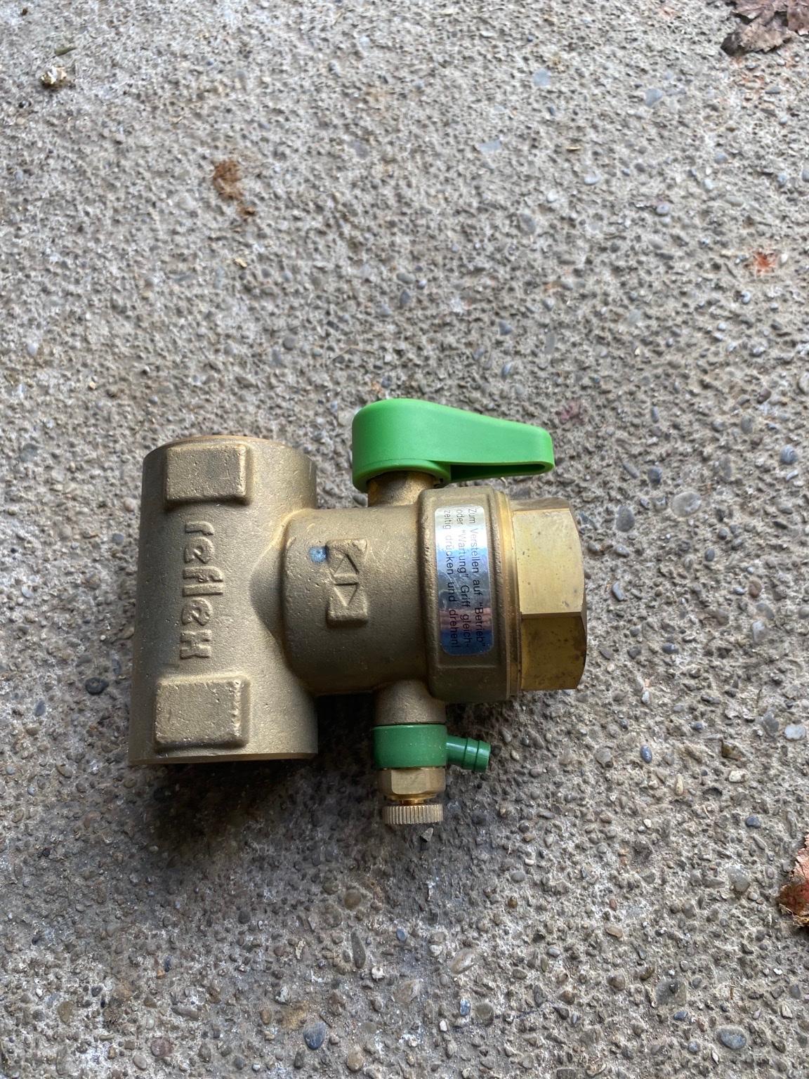 Reflex Flow Jet , Durchströmungsarmatur in 5223 Pfaffstätt für € 50,00 ...