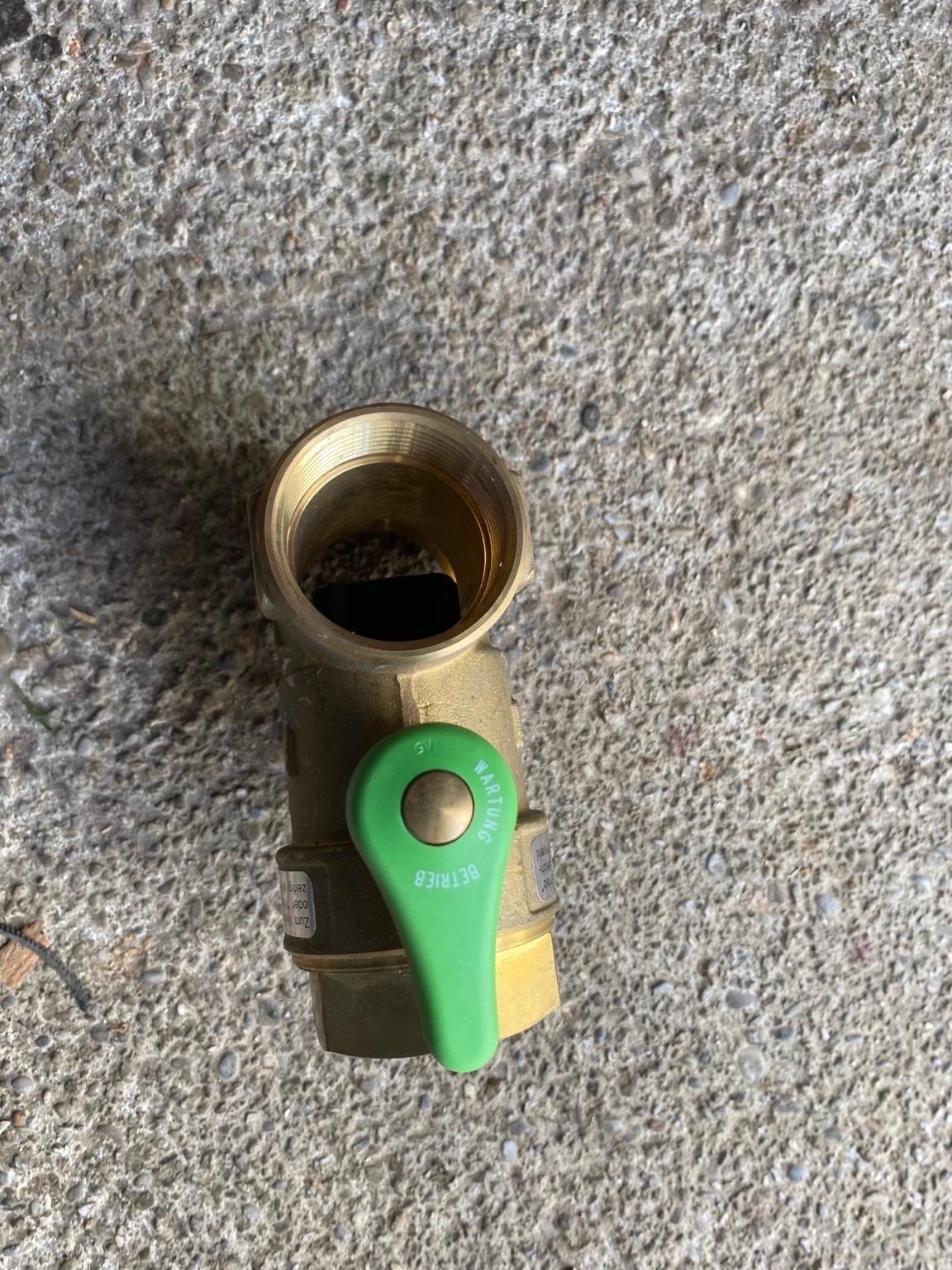 Reflex Flow Jet , Durchströmungsarmatur in 5223 Pfaffstätt für € 50,00 ...