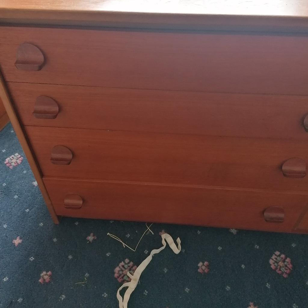 Retro teak 70s chest of drawers in DY1 Dudley für 25,00 £ zum Verkauf ...