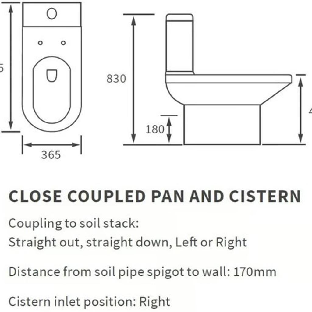 Laurus² C/C WC and Soft Close Toilet in B70 Bromwich für 155,00 £ zum ...