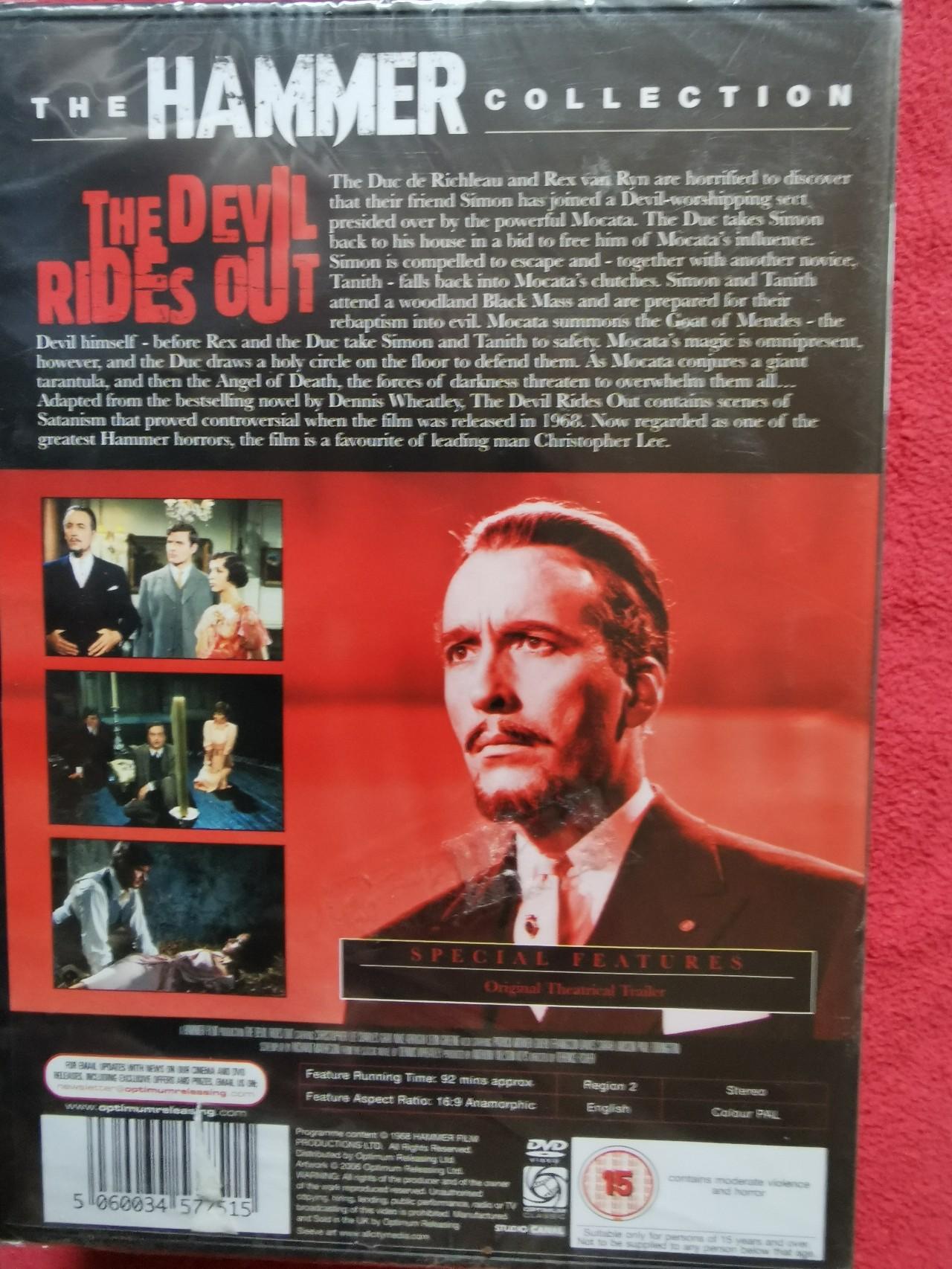 HAMMER HORROR - THE DEVIL RIDES OUT in WF3 Leeds für 4,00 £ zum Verkauf ...