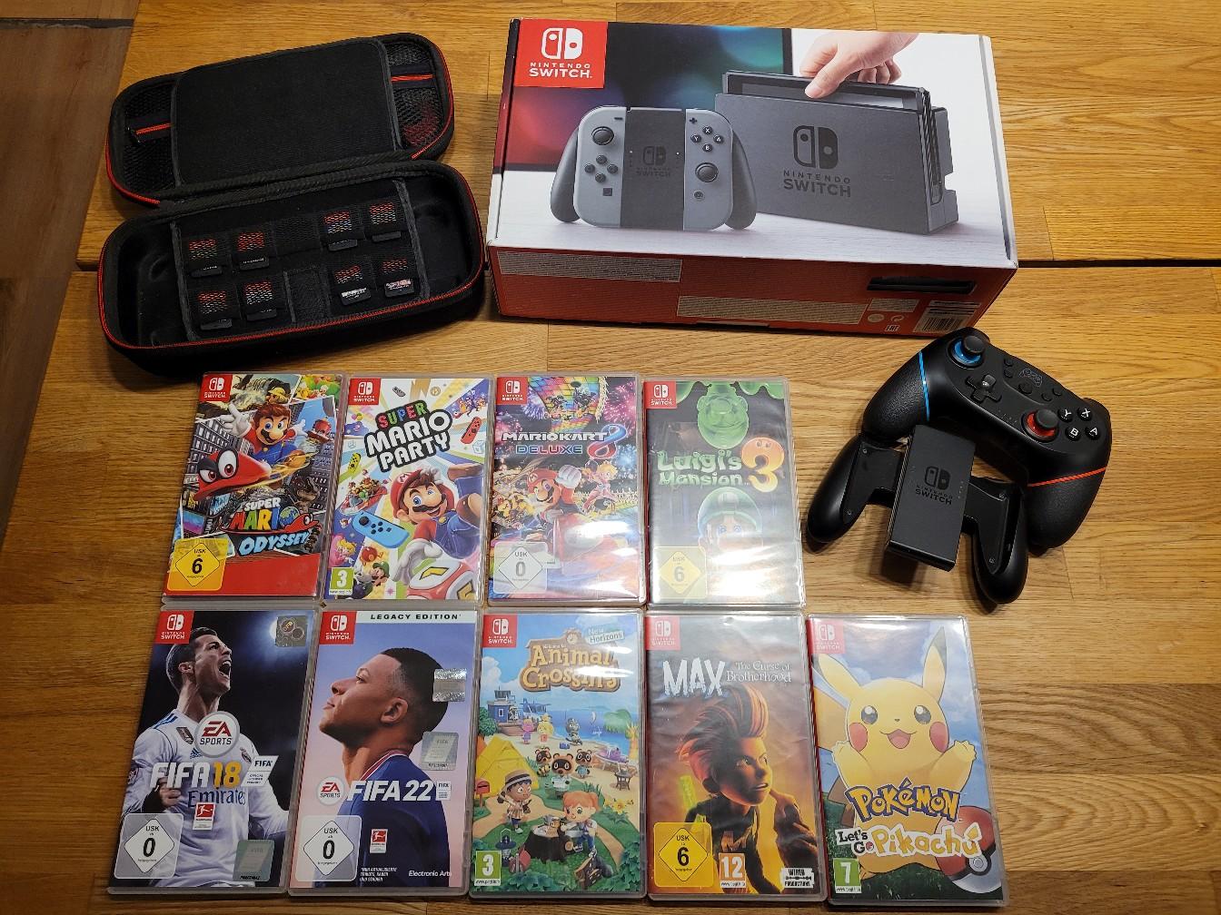 Nintendo Switch 9 Spiele + Zubehör in 6900 Stadt Bregenz für € 450,00 ...