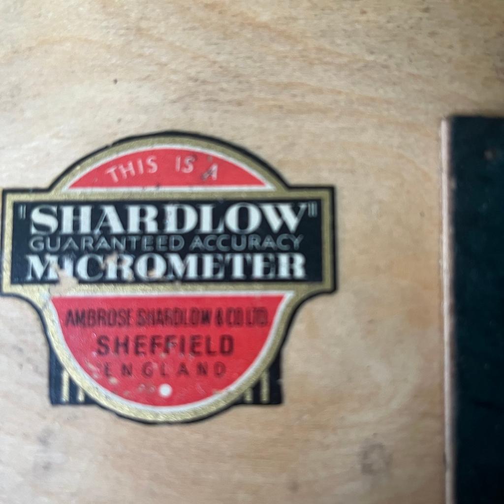 Vintage Ambrose Shardlow Micrometer in E11 Forest für 45,00 £ zum ...