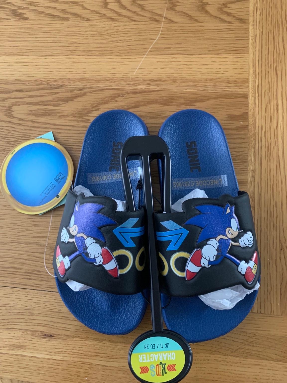 Boys brand new sonic the hedgehog flip flops in NP11 Risca for £6.00 ...