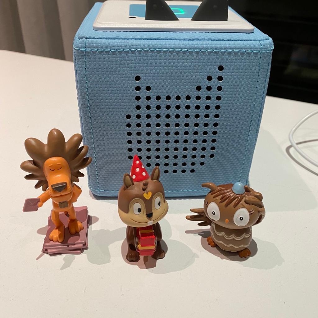 Toniebox mit neuem Akku + 3 Tonies in 4846 Redlham für € 85,00 zum ...