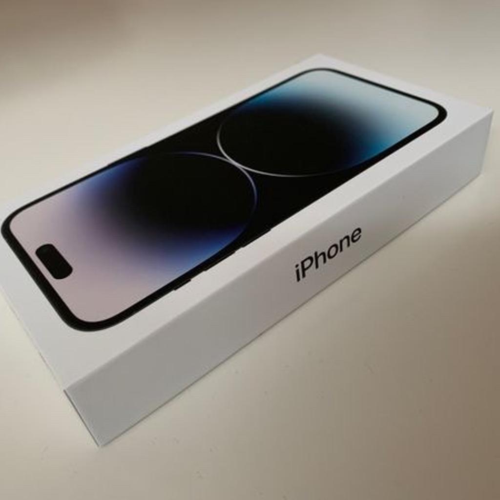 Apple iPhone 14 Pro Max 256GB SpaceBlack NEU in 1100 KG Favoriten für € ...