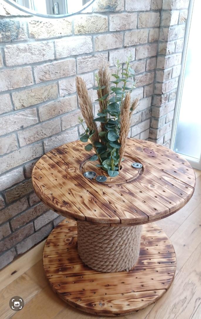 Bespoke Rustic Reclaimed Cable Drum table in South Staffordshire for £ ...