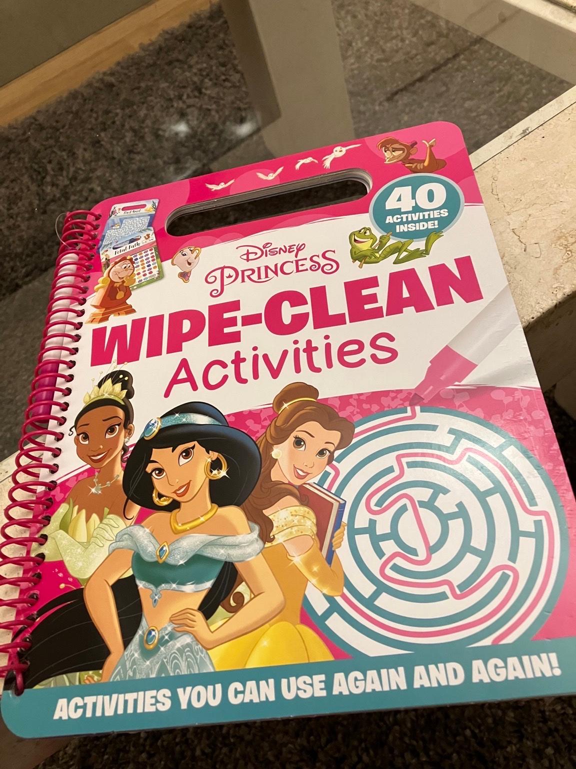 Disney princess wipe clean activity book in CF46 Nelson für £ 1,00 zum ...