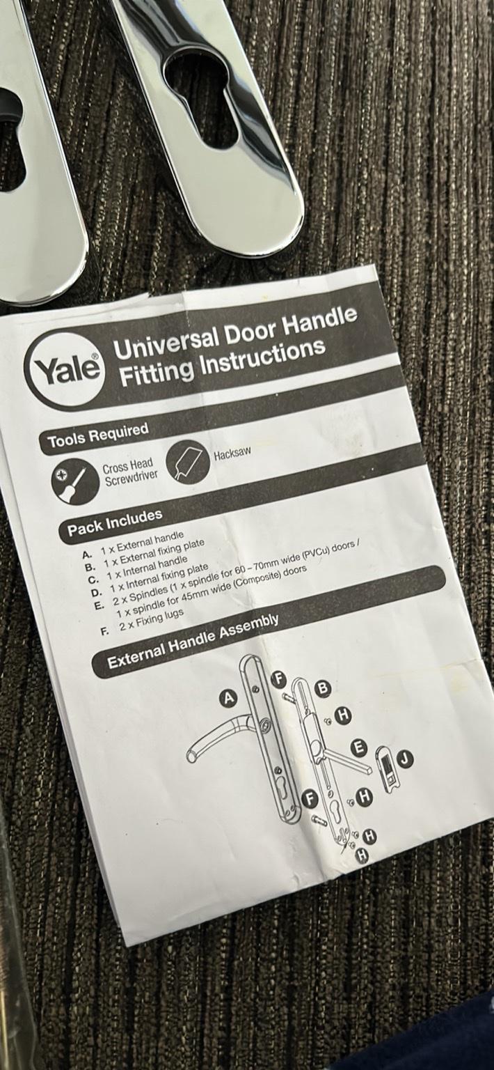 Yale universal door handle in B98 Redditch für 20,00 £ zum Verkauf ...