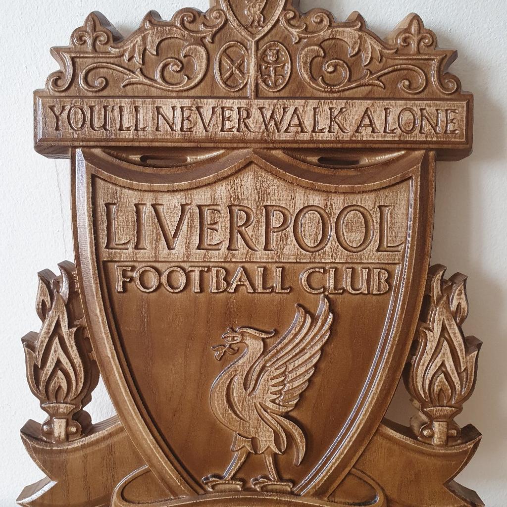 LIVERPOOL FC Wood Carving Crest Logo in SE5 Southwark für 45,00 £ zum ...