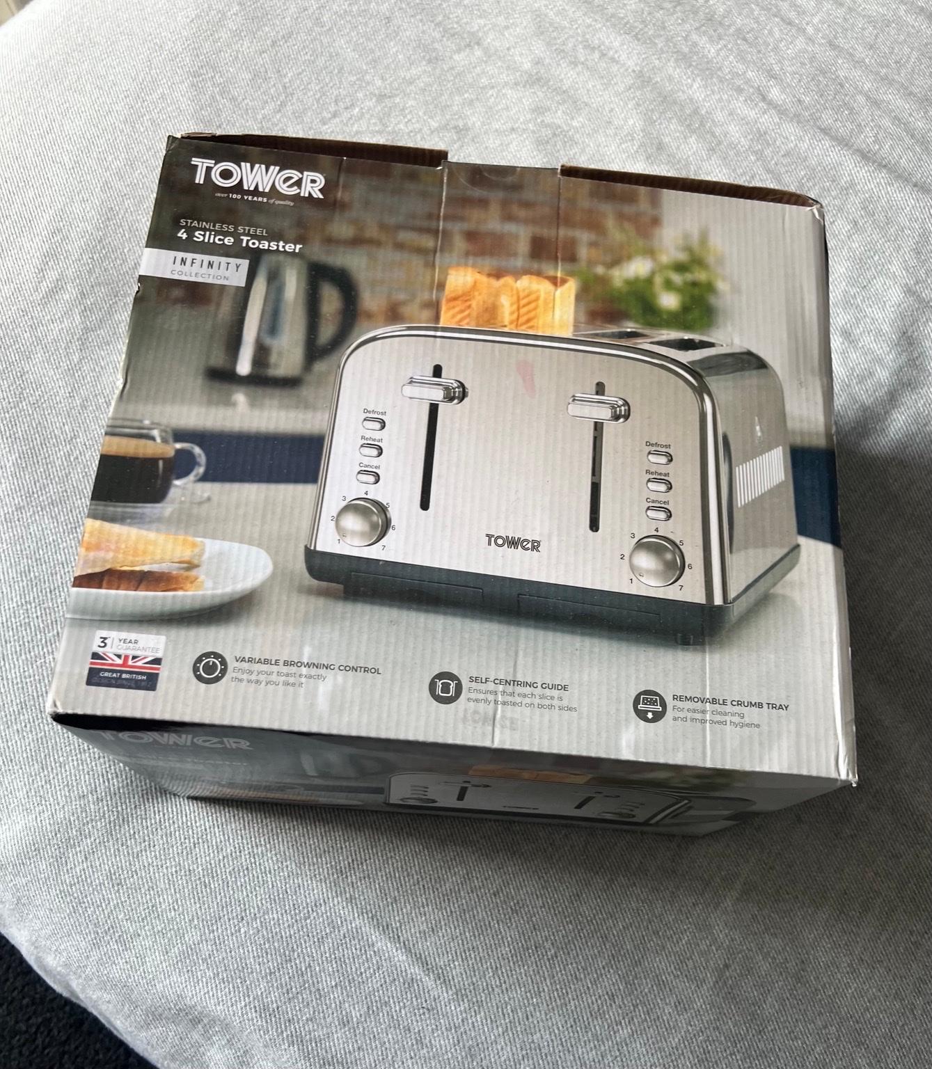 *BRAND NEW* Tower 4 Slice Toaster in B64 Sandwell für 15,00 £ zum ...