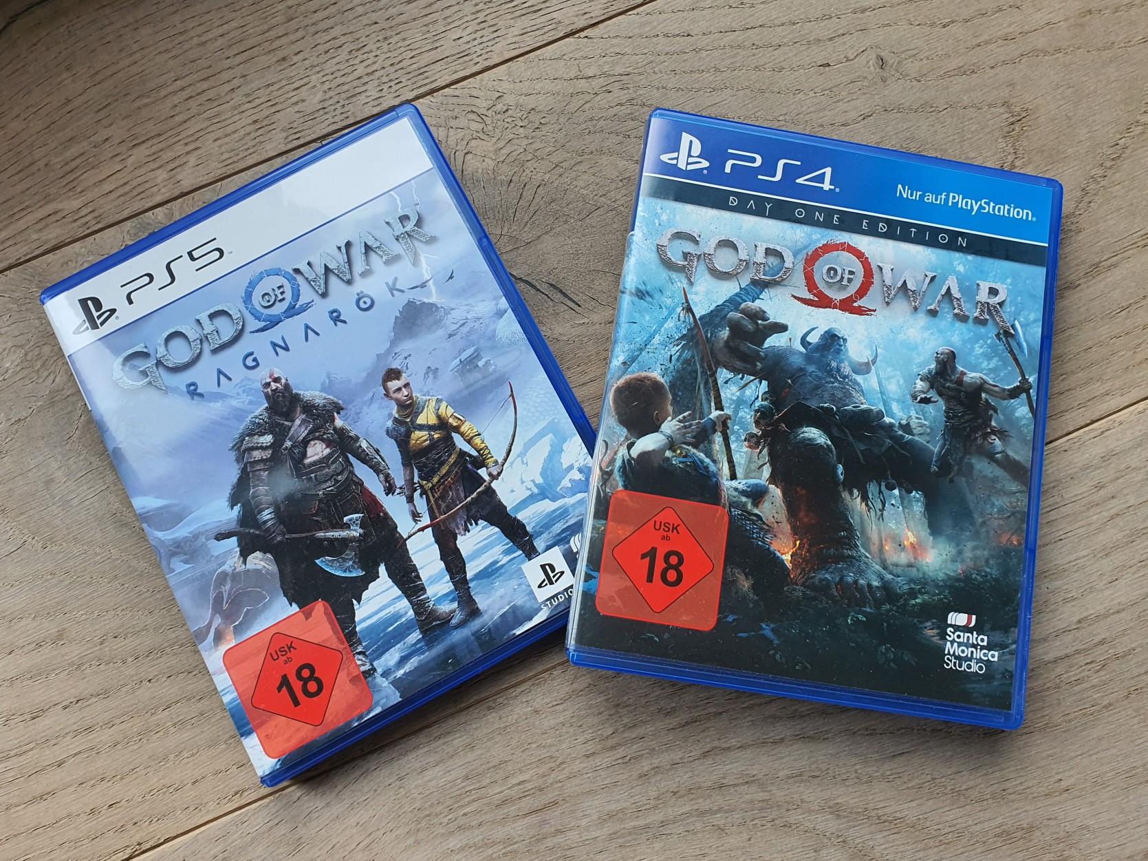 God Of War Ragnarök PS5 + GOW 2018 PS4 in 36145 Hofbieber für € 40,00 zum Verkauf | Shpock AT