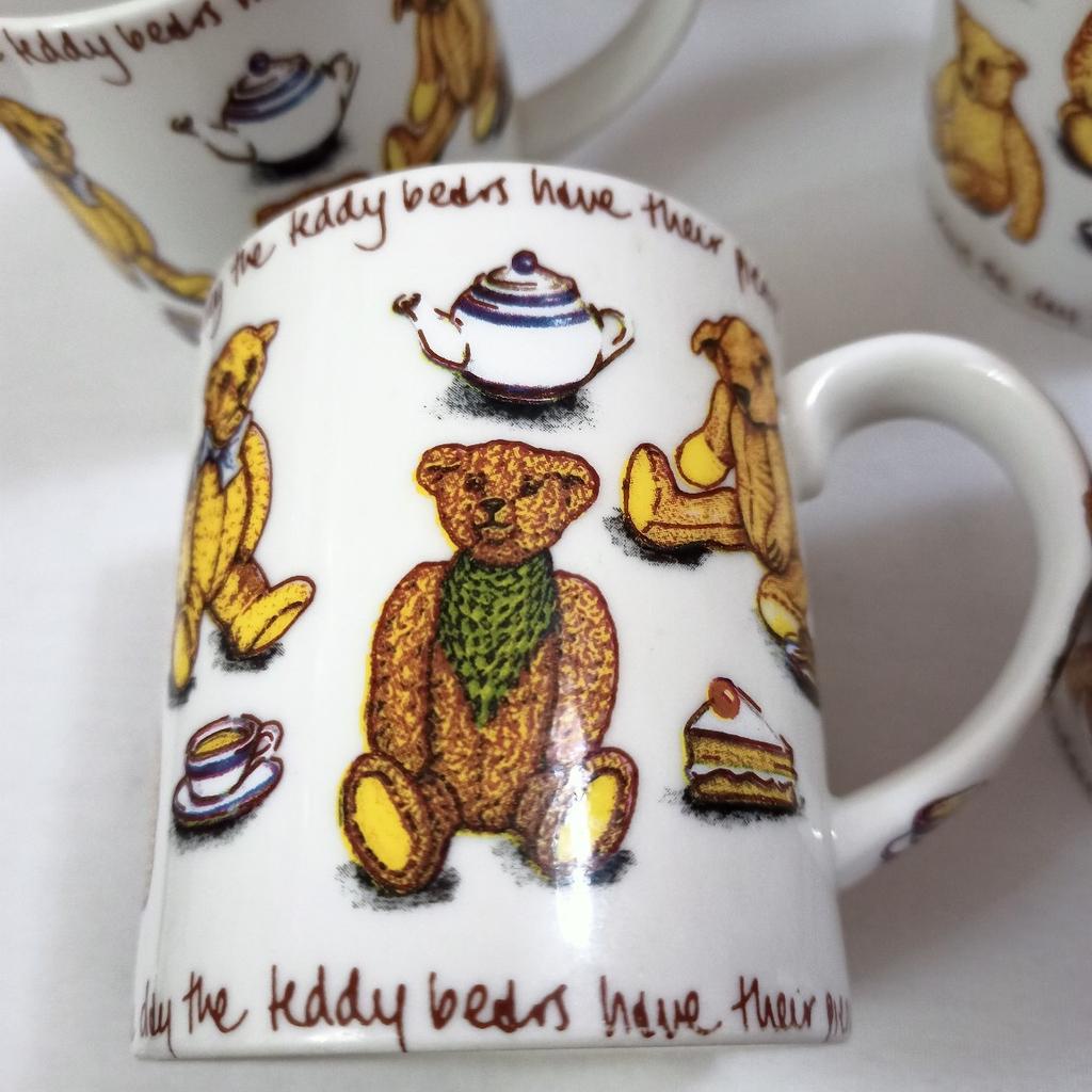 VINTAGE PAUL CARDEW TED-TEA CANISTER/MUGS X6. in B28 Birmingham für £ ...