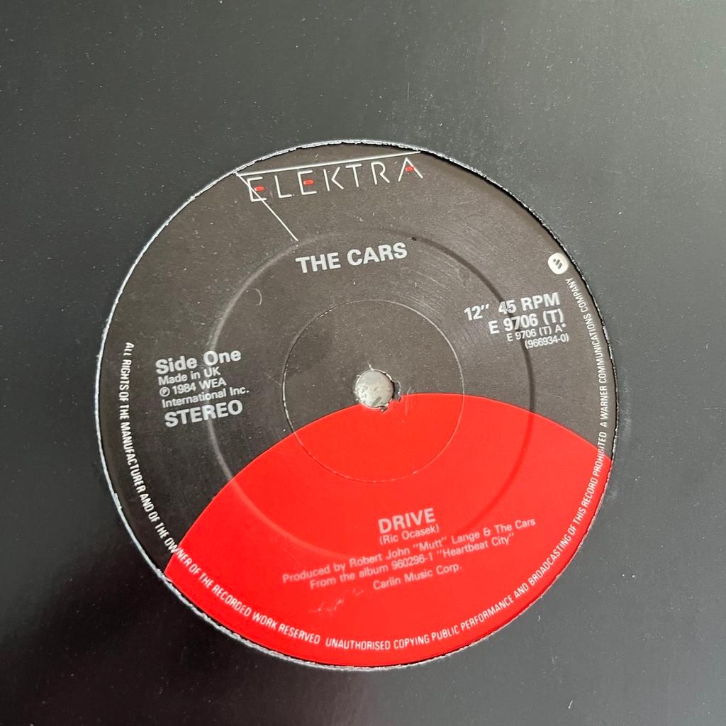 The cars drive 12 inch Ep vinyl record in SN25 Wick für £ 3,00 zum ...