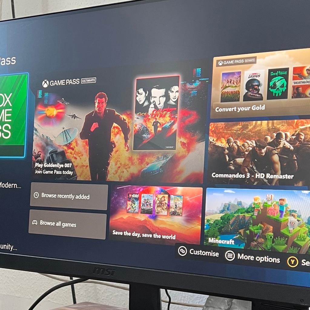 MSI Optix G27 Full HD 27” LCD Gaming Monitor in DY7 Staffordshire für ...