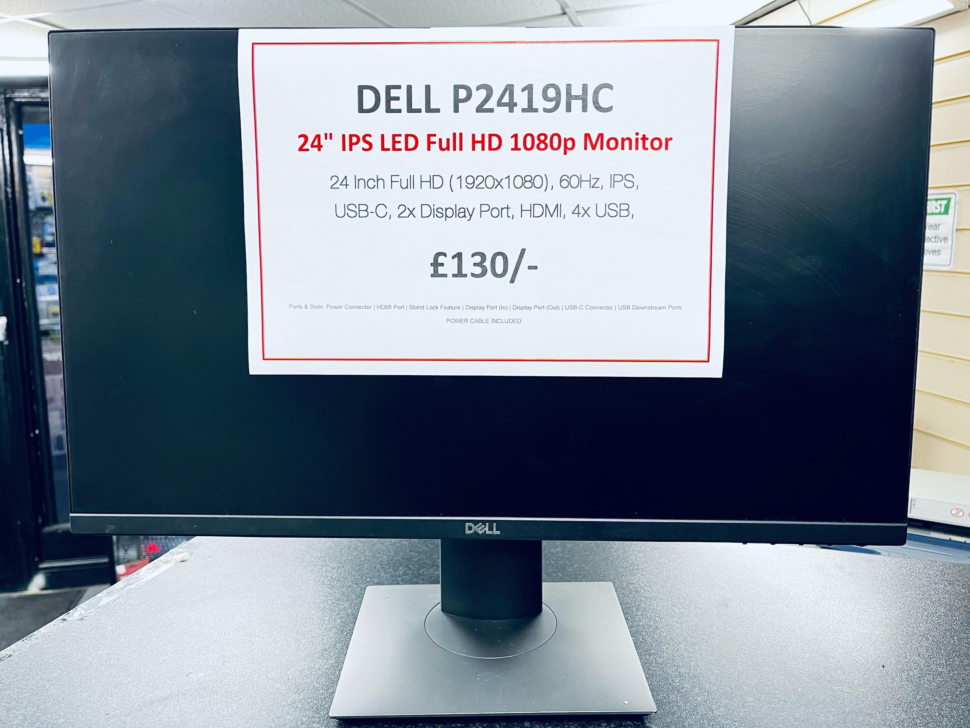 Dell P2419HC 24" IPS LED Full HD Monitor in E4 London for £129.99 for ...