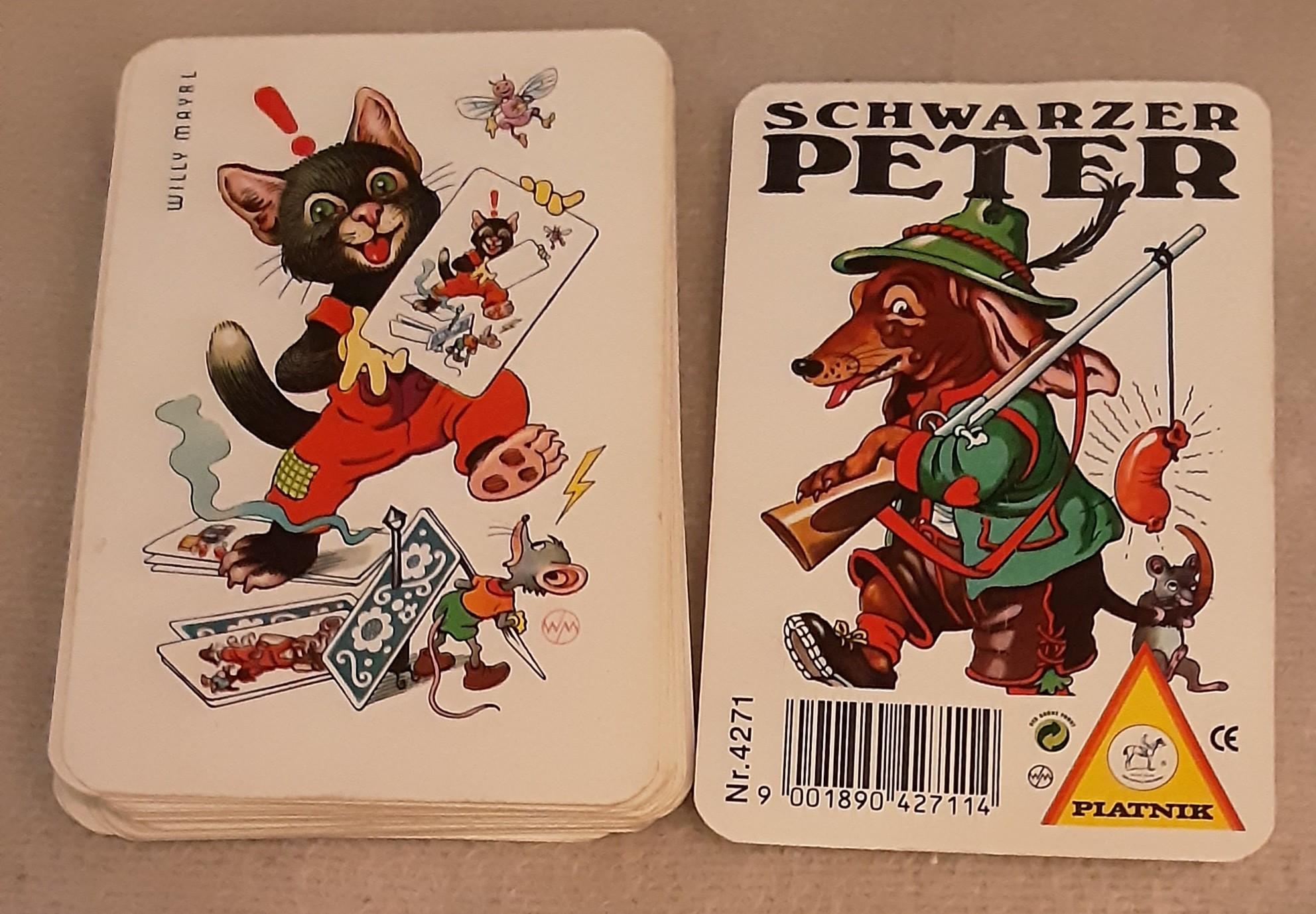 schwarzer Peter Spielkarten in 5071 Viehhausen for €15.00 for sale | Shpock