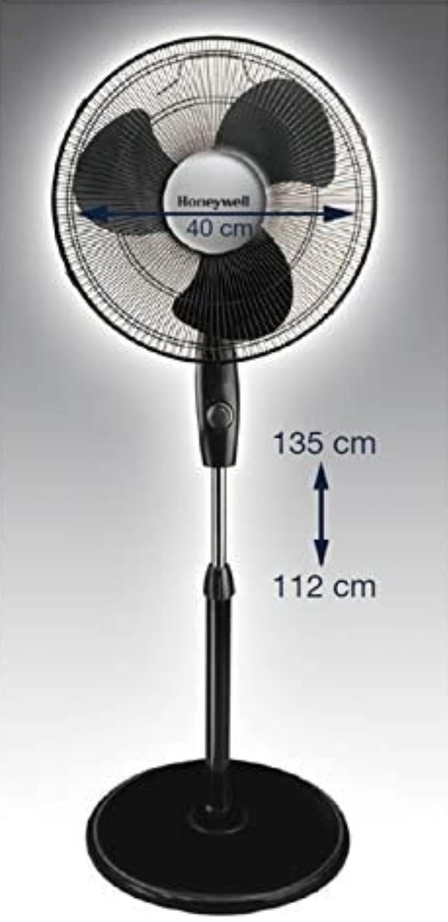 Honeywell black oscillating upright fan in SG8 Hertfordshire für £ 15 ...