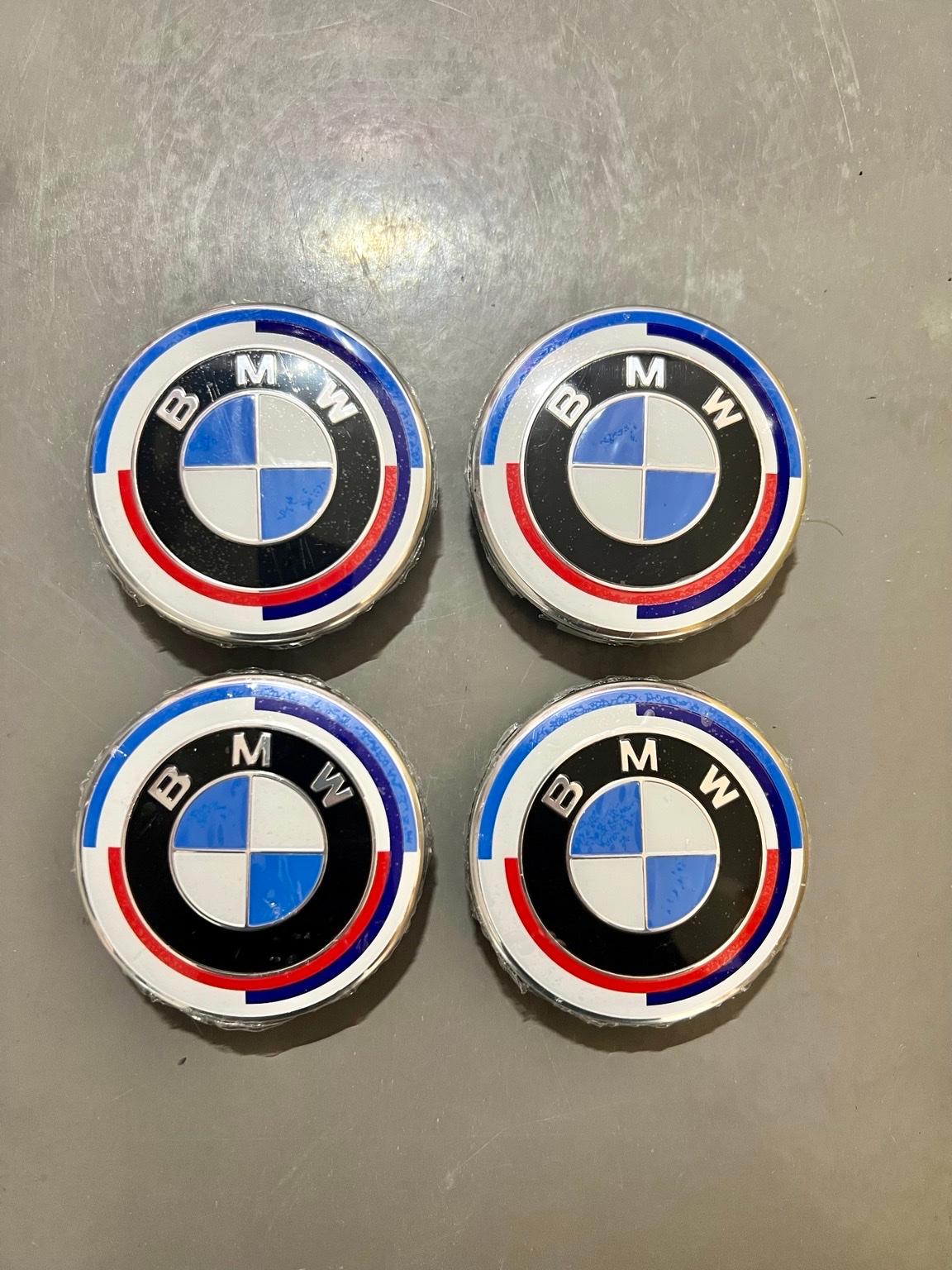 BMW Satz Nabenabdeckungen 50 Jahre Motorsport in 3370 Gemeinde Ybbs an ...