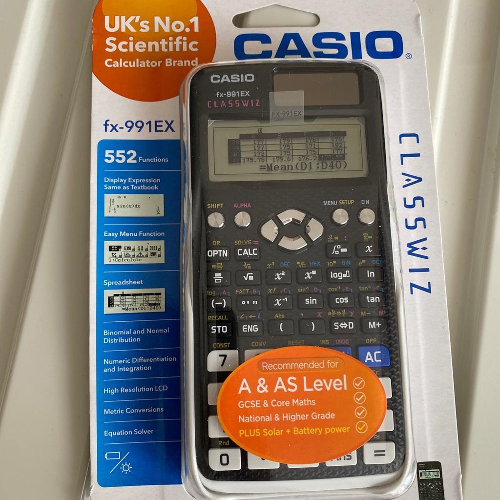 CASIO SCIENTIFIC CALCULATOR fx-991EX in B11 Birmingham für 25,00 £ zum ...