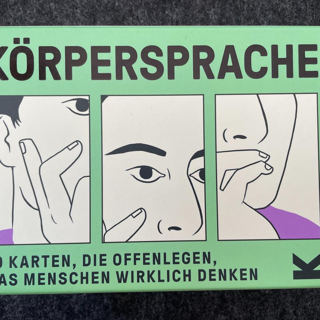 Körpersprache - Illustrierte Karten in 64289 Darmstadt für € 15,00 zum ...