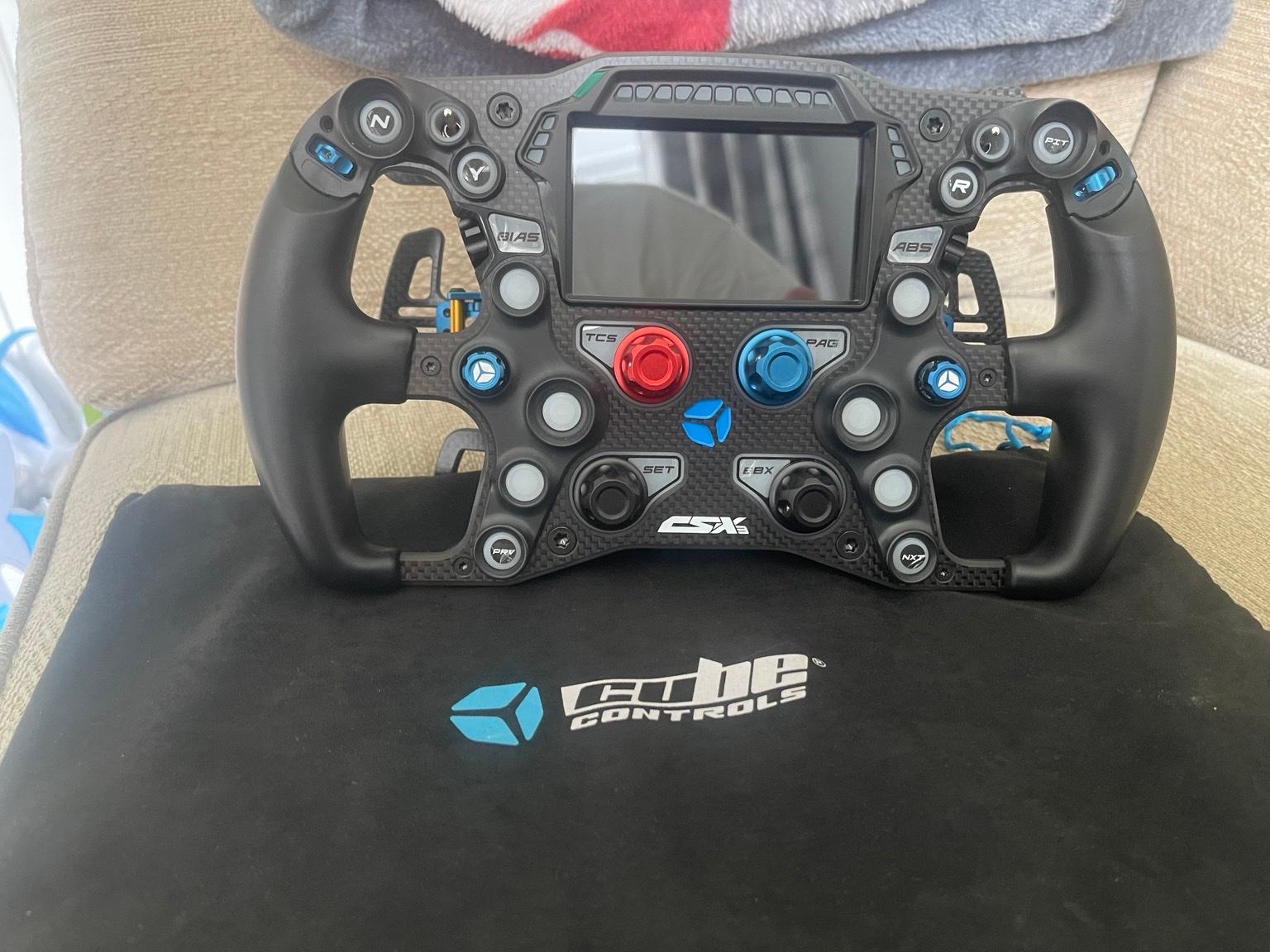 CUBE CSX-3 FORMULA SIM RACING STEERING WHEEL in DE6 Staffordshire for £ ...