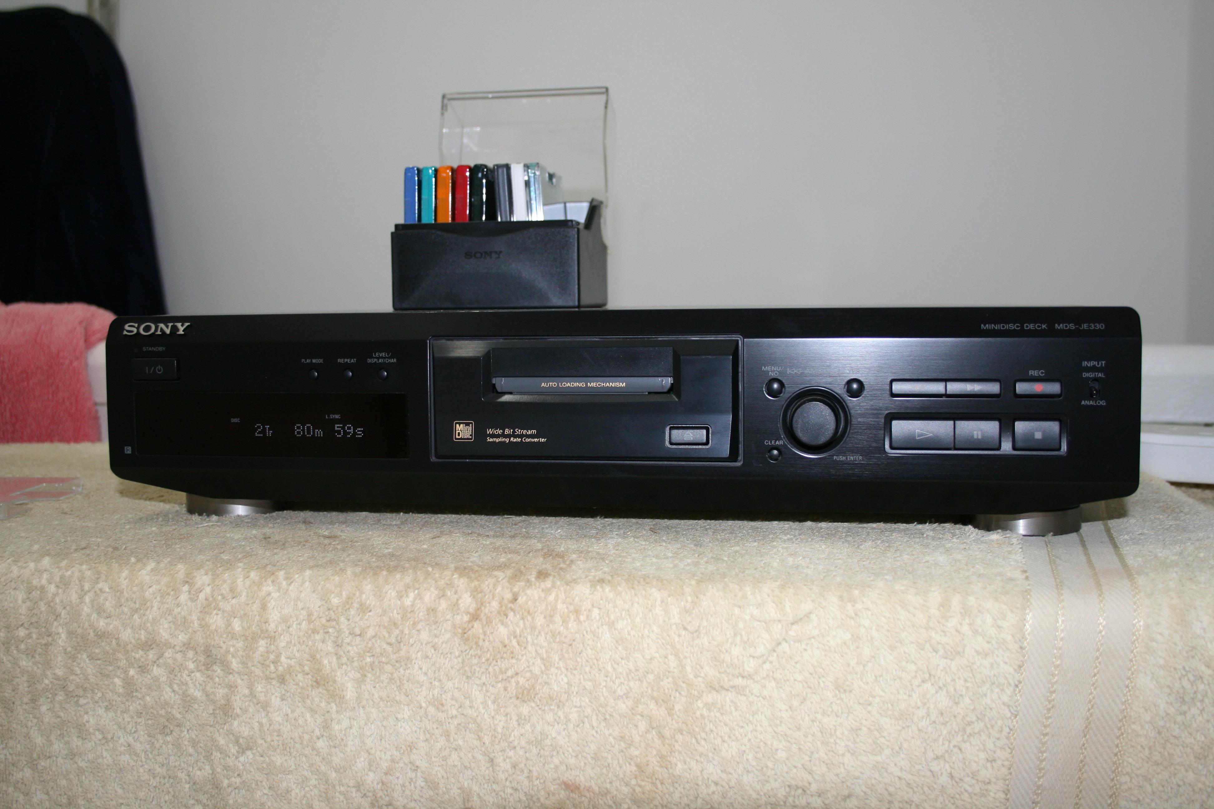 Vintage sony mini disc deck mds-je330 in M23 Manchester für £ 35,00 zum ...