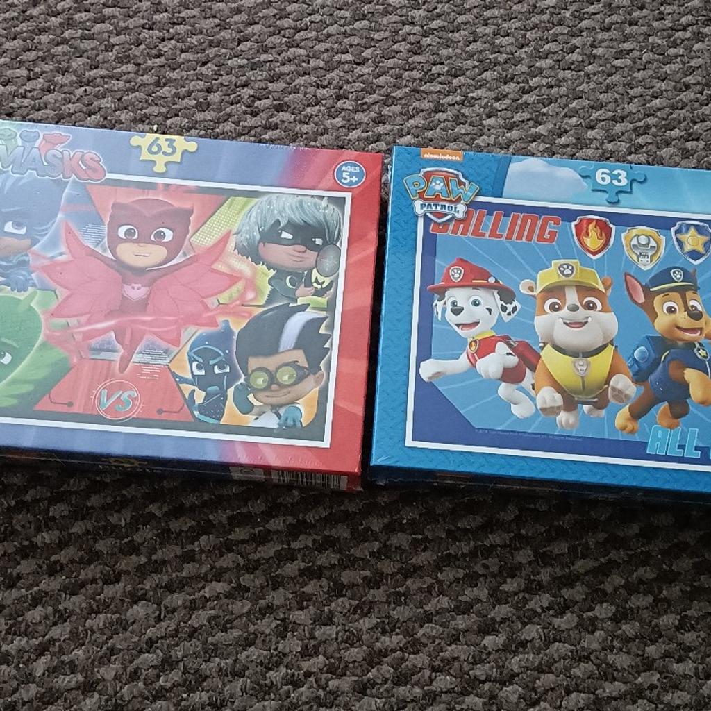 Paw patrol/PJ Masks 63 piece puzzles in M6 Salford for £6.00 for sale ...