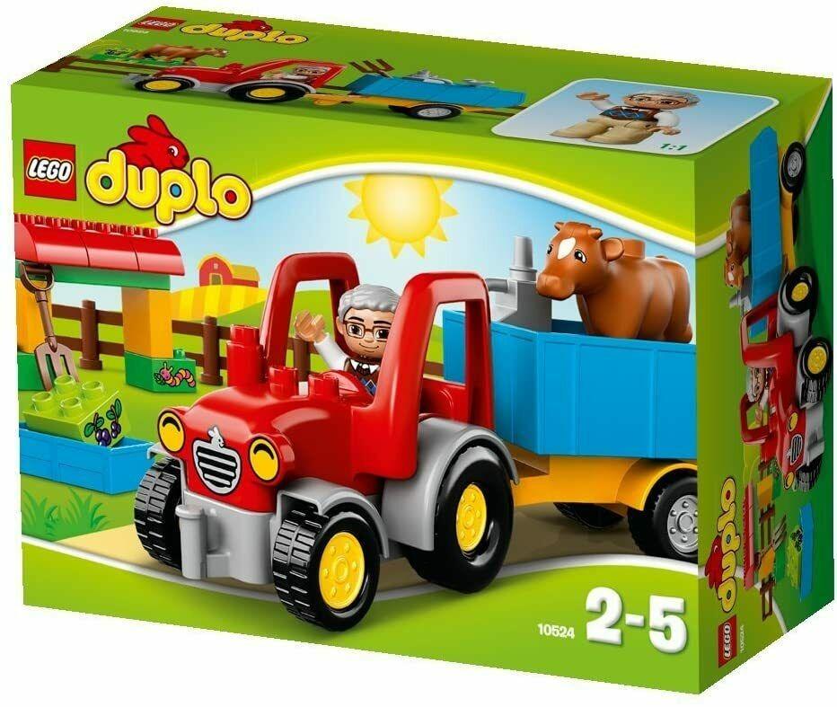 Lego Duplo 10524 – roter Traktor mit Anhänger in 82256 Fürstenfeldbruck ...