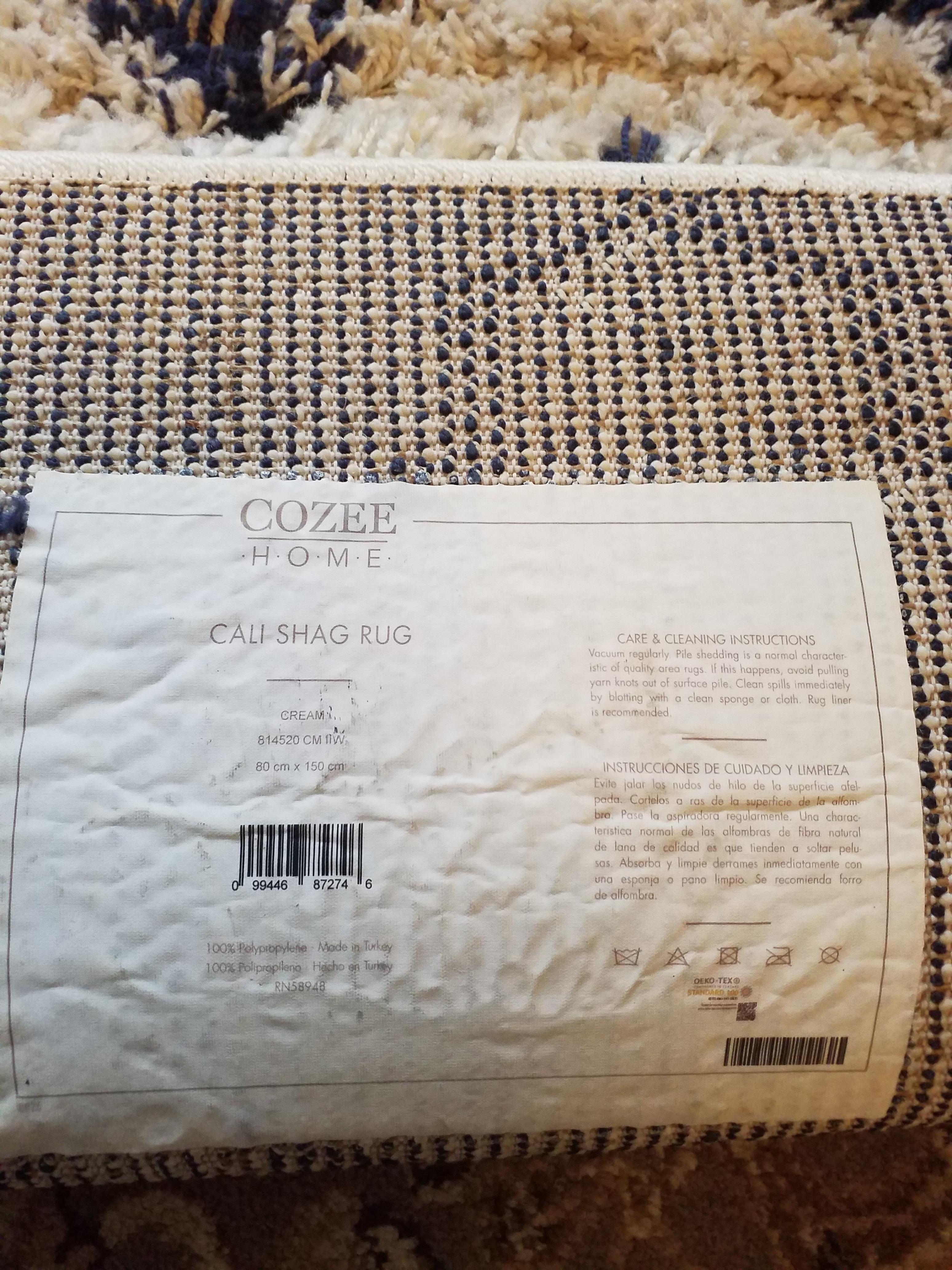 RUG!! .. SHAGGY!! .. COZEE HOME!! . BRAND NEW in WA11 Helens for £45.00 ...