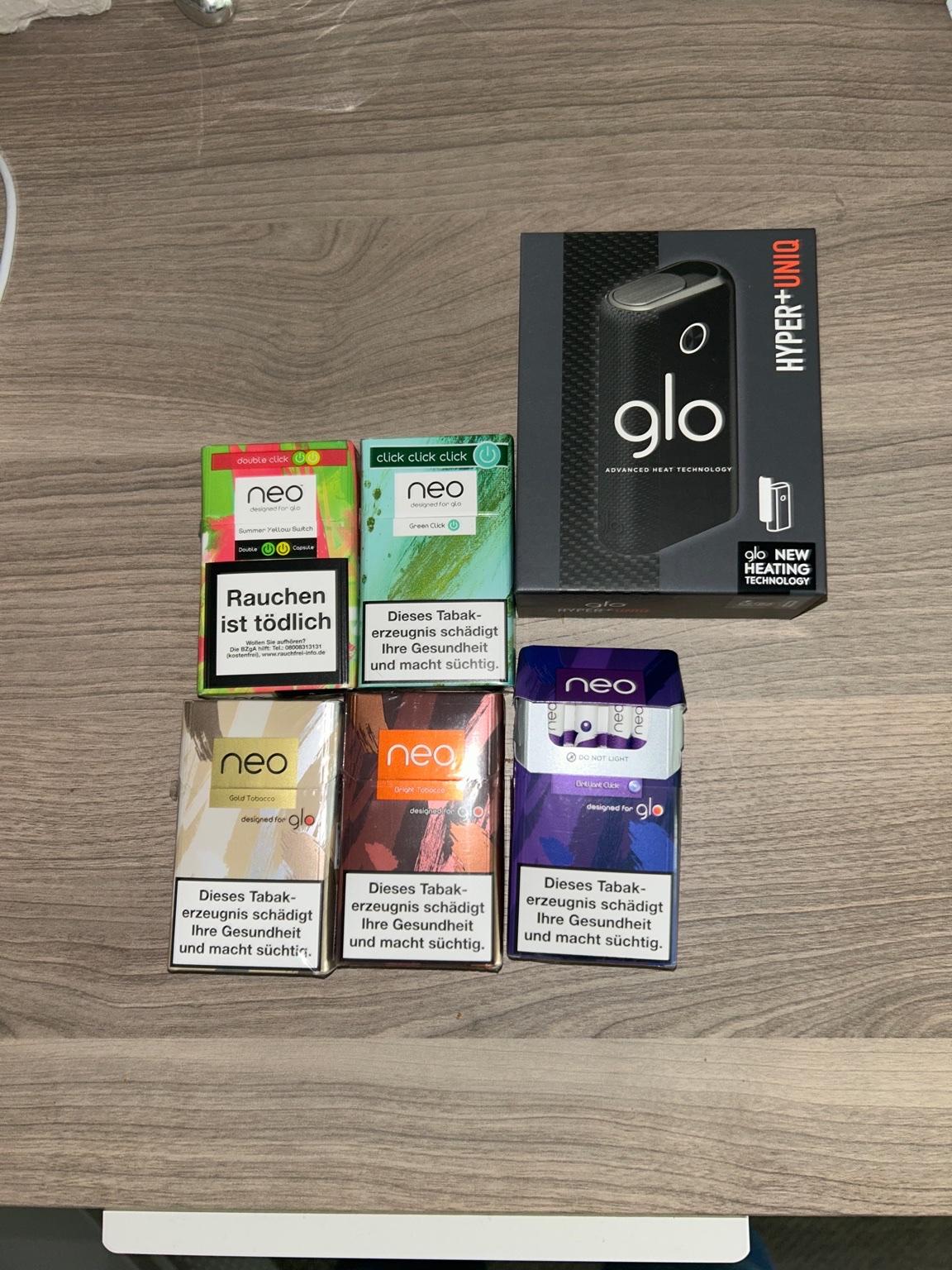 Glo Hyper+Uniq mit 88 Neo Sticks in 68309 Mannheim for €30.00 for sale ...