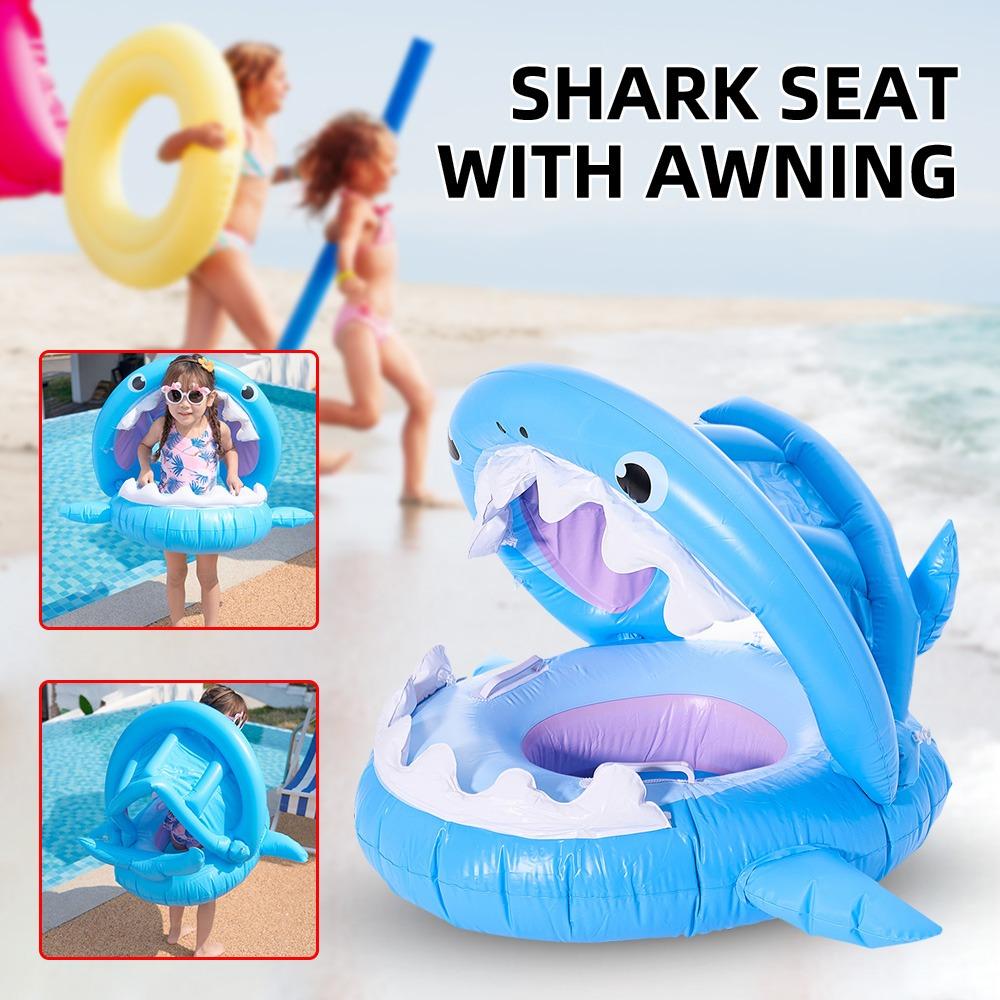 Swimming Ring For Kids With Awning Shark in DN4 Doncaster für £ 16,99 ...