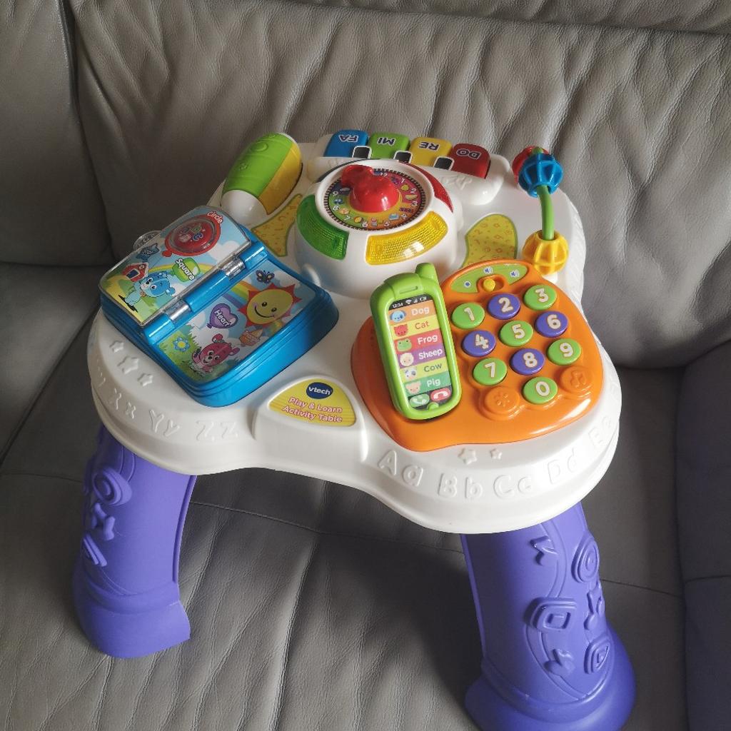 vtech play and learn activity table in B65 Sandwell für £ 10,00 zum Verkauf | Shpock AT