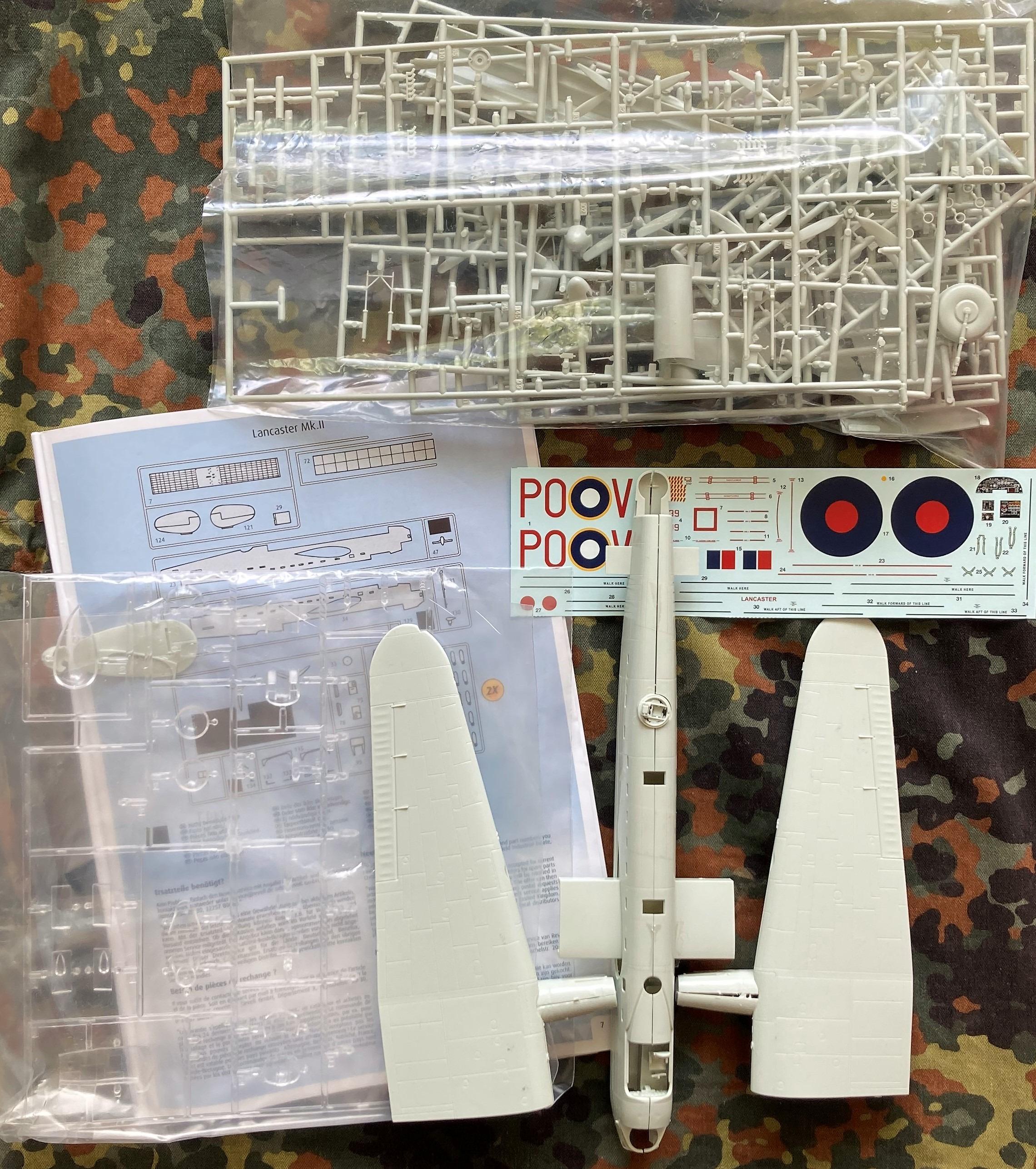 1/72 REVELL AVRO LANCASTER WW2 RAF MODEL KIT in TN2 Wells für £ 9,75 ...