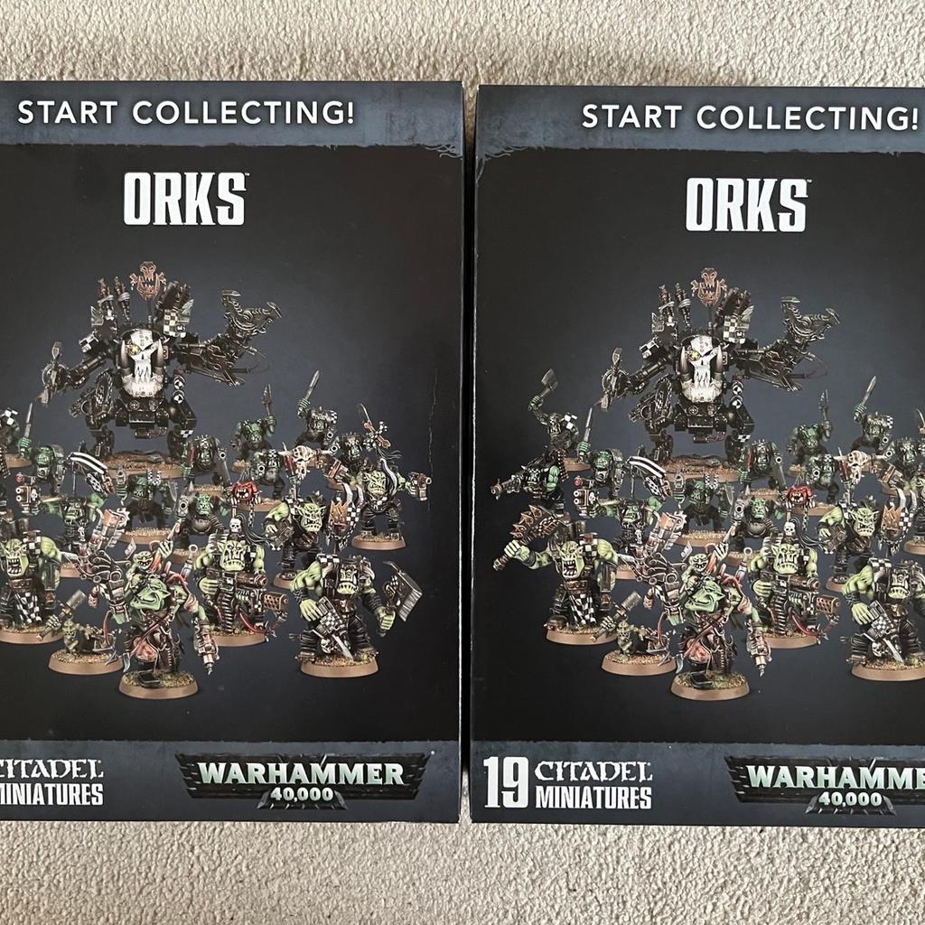 Warhammer 40,000 - Orks: Start Collecting x2 in NE5 Tyne für £ 80,00 ...