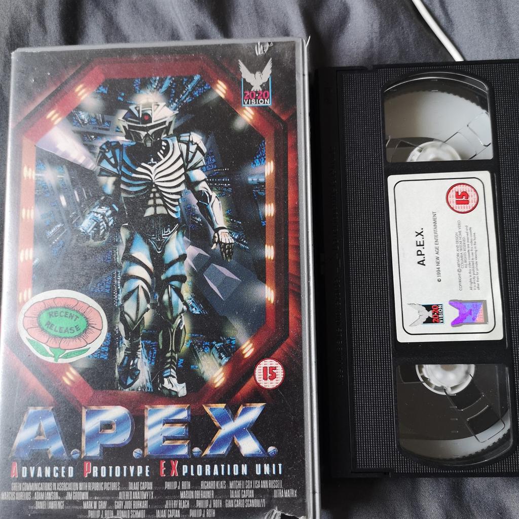 apex big box vhs in BN17 Arun for £4.00 for sale | Shpock