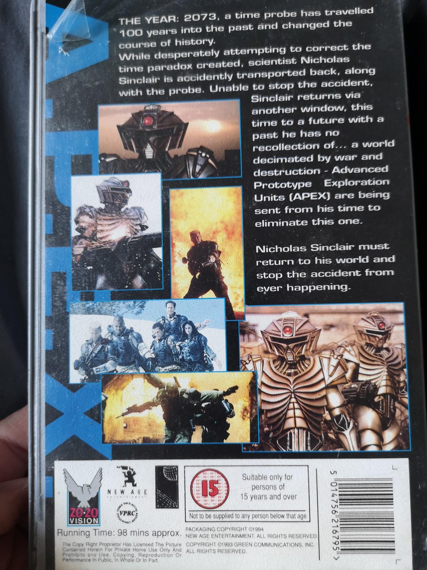 apex big box vhs in BN17 Arun for £4.00 for sale | Shpock