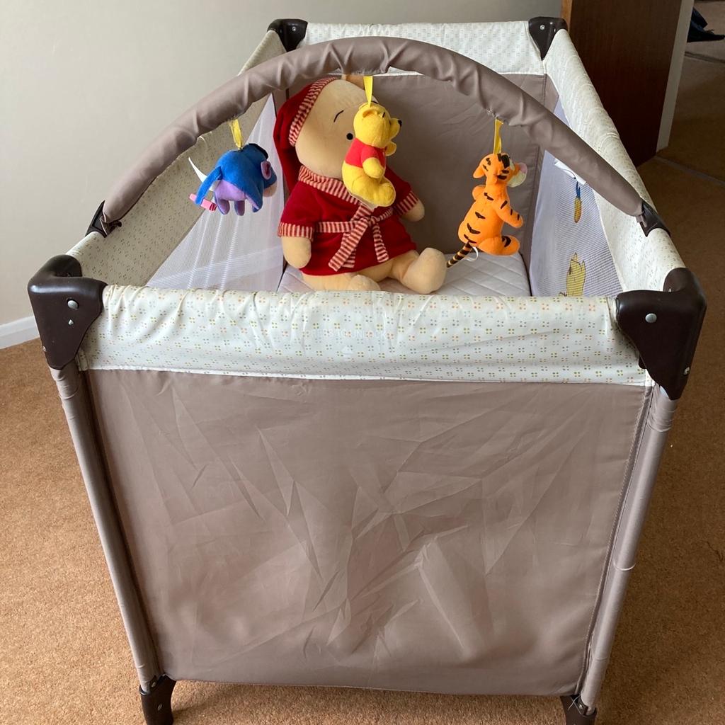 Disney’s Travel Pooh Bear Cot & Pooh Bear in SL3 Datchet for £30.00 for ...