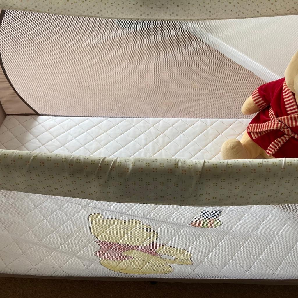 Disney’s Travel Pooh Bear Cot & Pooh Bear in SL3 Datchet for £30.00 for ...
