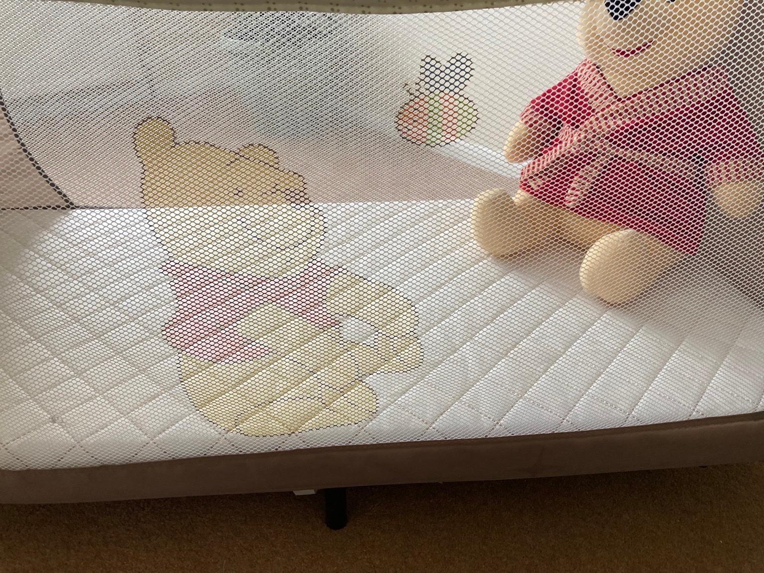 Disney’s Travel Pooh Bear Cot & Pooh Bear in SL3 Datchet for £30.00 for ...