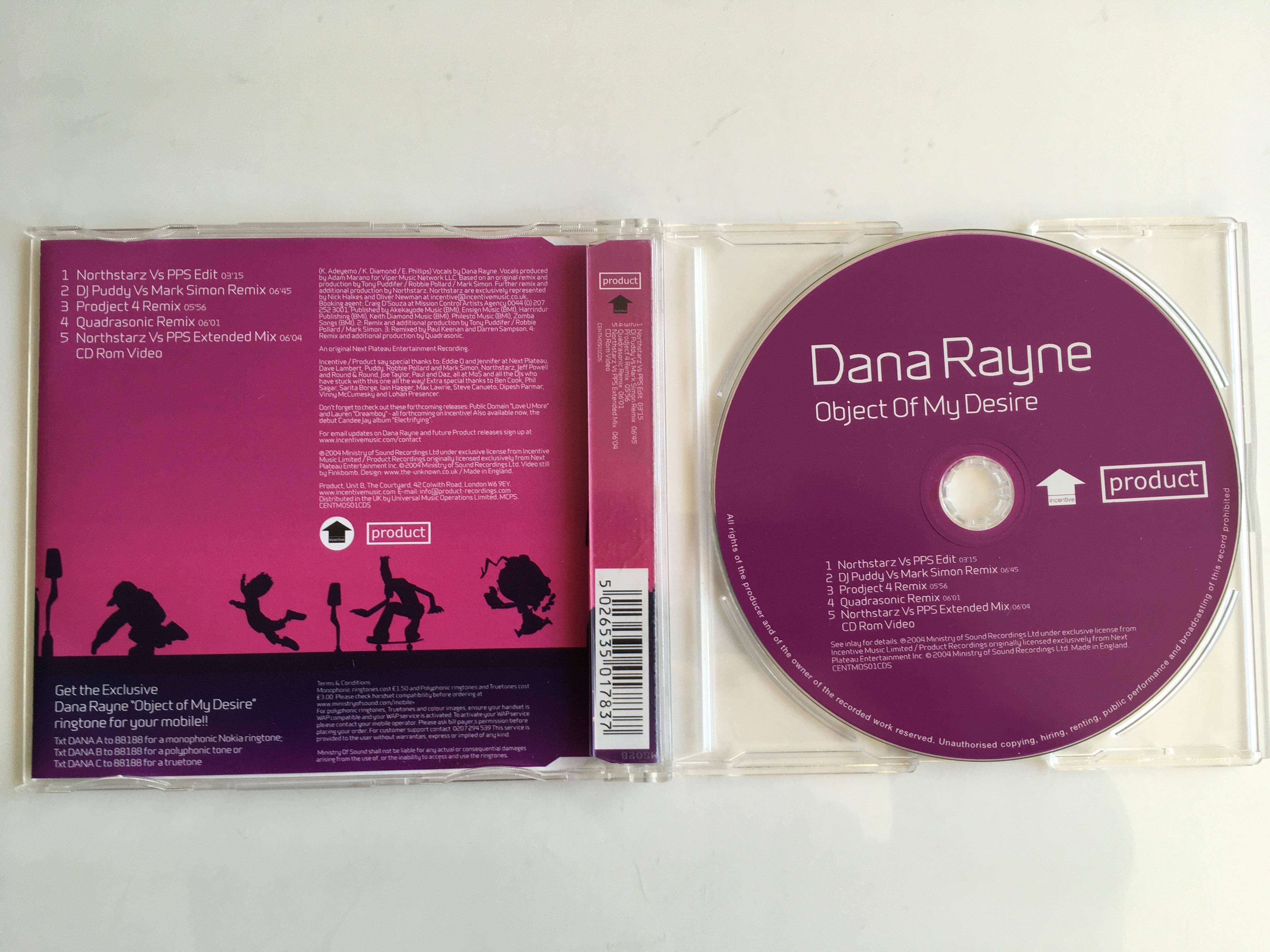 DANA RAYNE - OBJECT OF MY DESIRE (CD SINGLE) in YO13 Dale für 3,03 £ zum Verkauf | Shpock DE