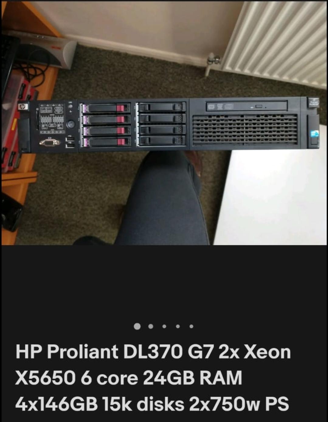 PC hp proliant computer server in B19 Birmingham für 30,00 £ zum ...