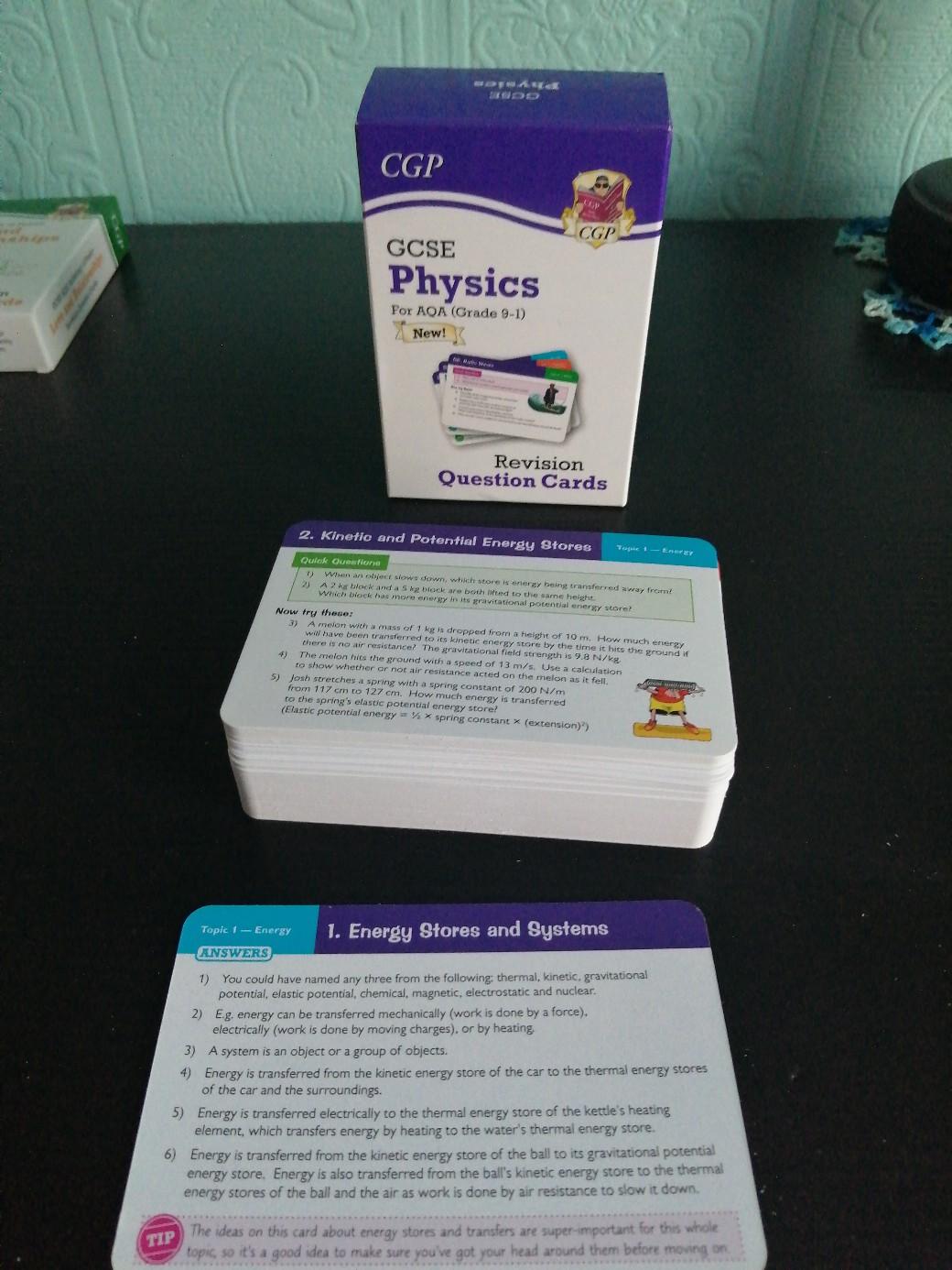GCSE AQA Physics revision cards in B23 Birmingham für £ 4,50 zum ...