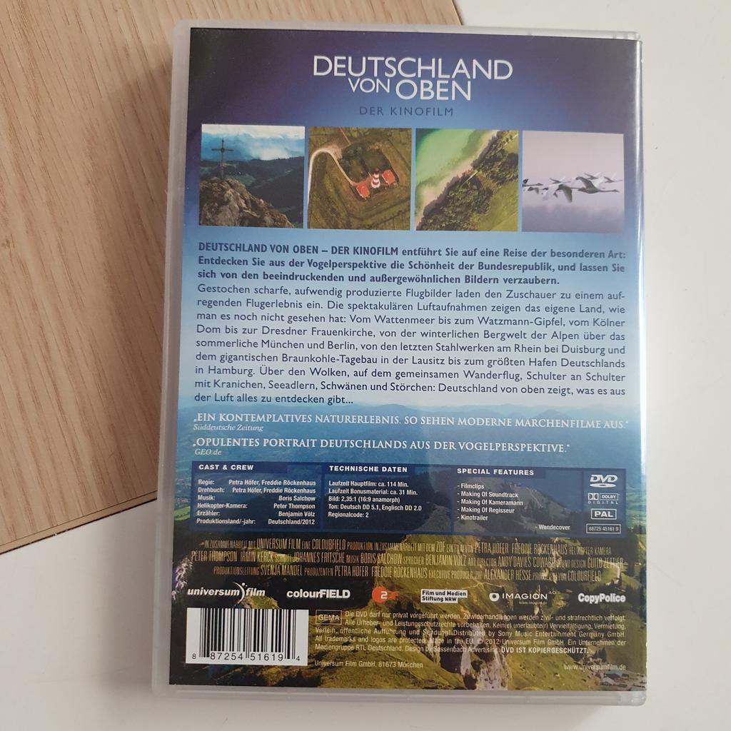 DVD : Deutschland von Oben / Der Kinofilm in 39104 Magdeburg for €4.00 for sale | Shpock